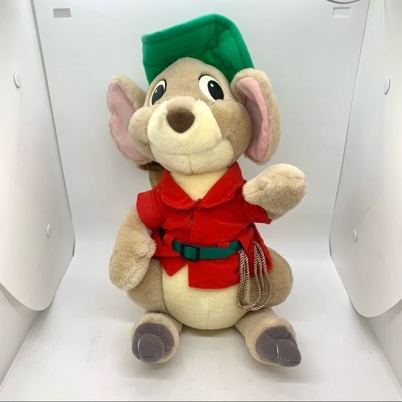 Vintage | Toys | Vtg Disney Rescuers Down Under Jake Kangaroo Plush ...